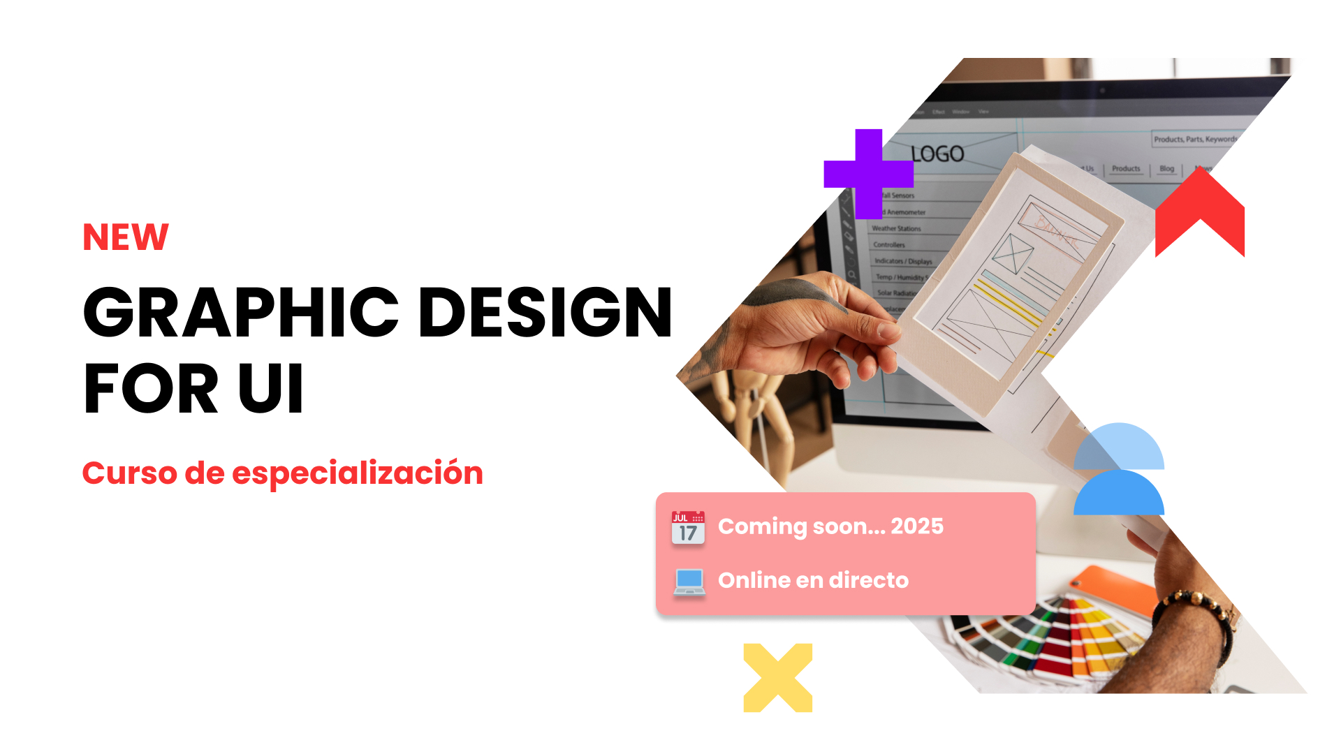 Curso GRAPHIC DESIGN FOR UI - UXER School